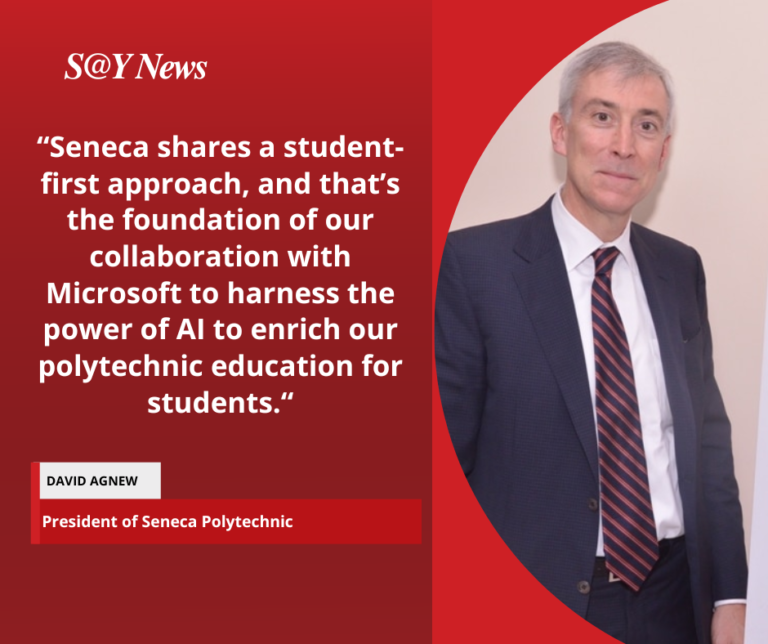 Game Changer Alert: Seneca Teams Up with Microsoft Canada for Next-Gen ...